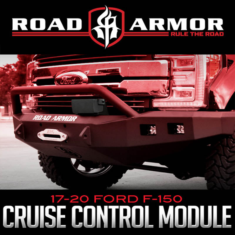 Road Armor Stealth Front Bumper Adaptive Cruise Control Module: 2017-2 ...